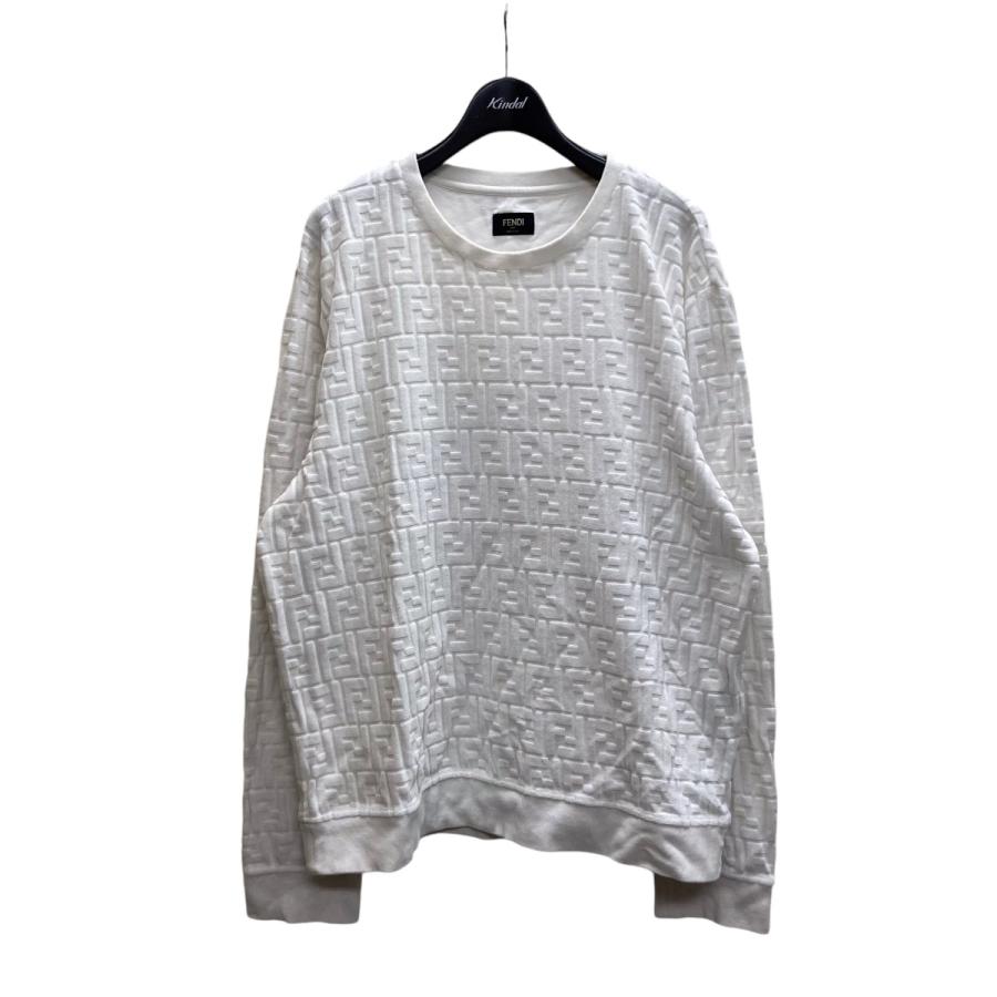 フェンディ FENDI ロゴスウェット FY0812 AA8A ホワイト サイズ：50 : 8020001102604 : カインドオルYahoo!店 - 通販 - Yahoo!ショッピング