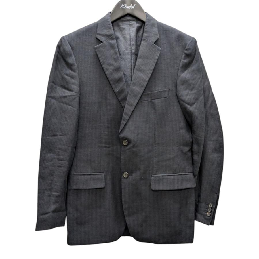 JIL SANDER ジルサンダー ストライプテーラードジャケット ブラック サイズ：46 : カインドオルYahoo!店 - 通販 - Yahoo!ショッピング