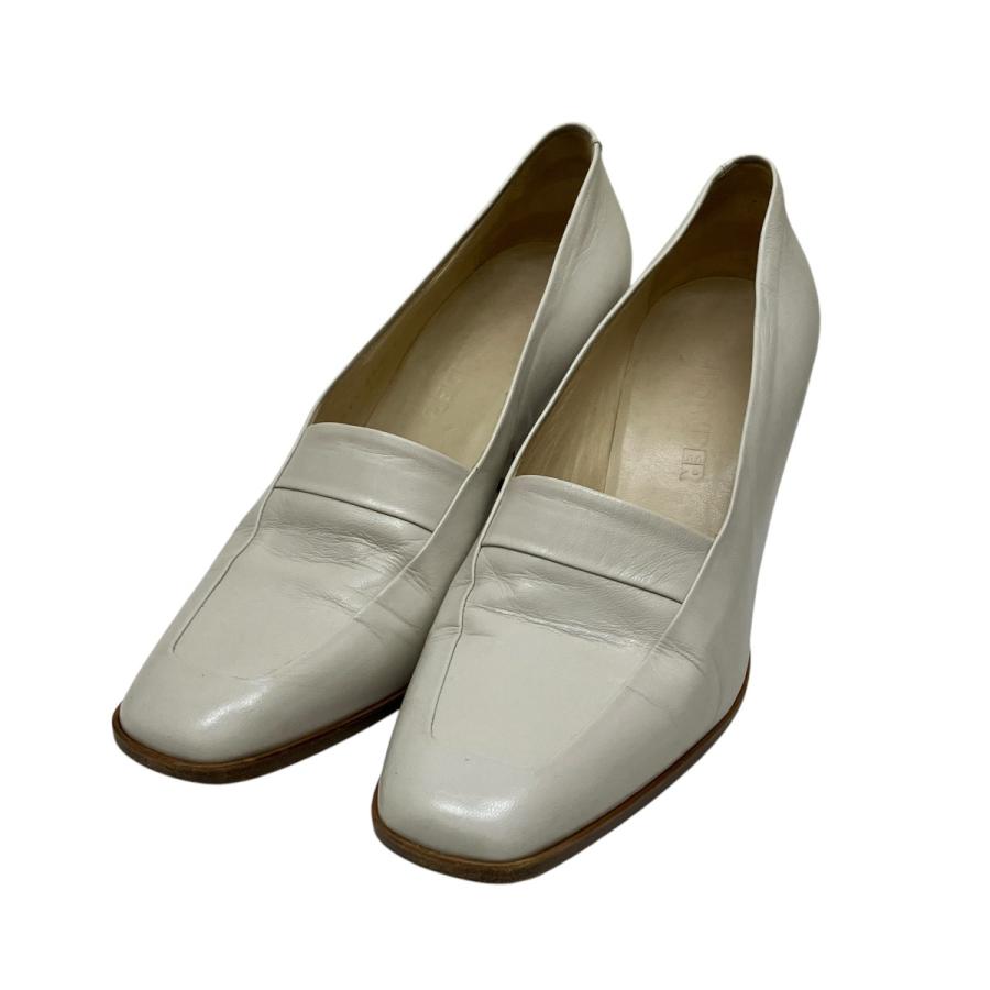 JIL SANDER ジルサンダー パンプス 5013AF アイボリー サイズ：38 1/2 : カインドオルYahoo!店 - 通販 - Yahoo!ショッピング