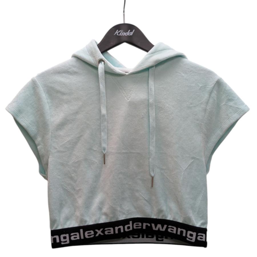 alexanderwang アレキサンダーワン ALEXANDER WANG クロップドパーカー ミントグリーン サイズ：S : カインドオルYahoo!店 - 通販 - Yahoo!ショッピング