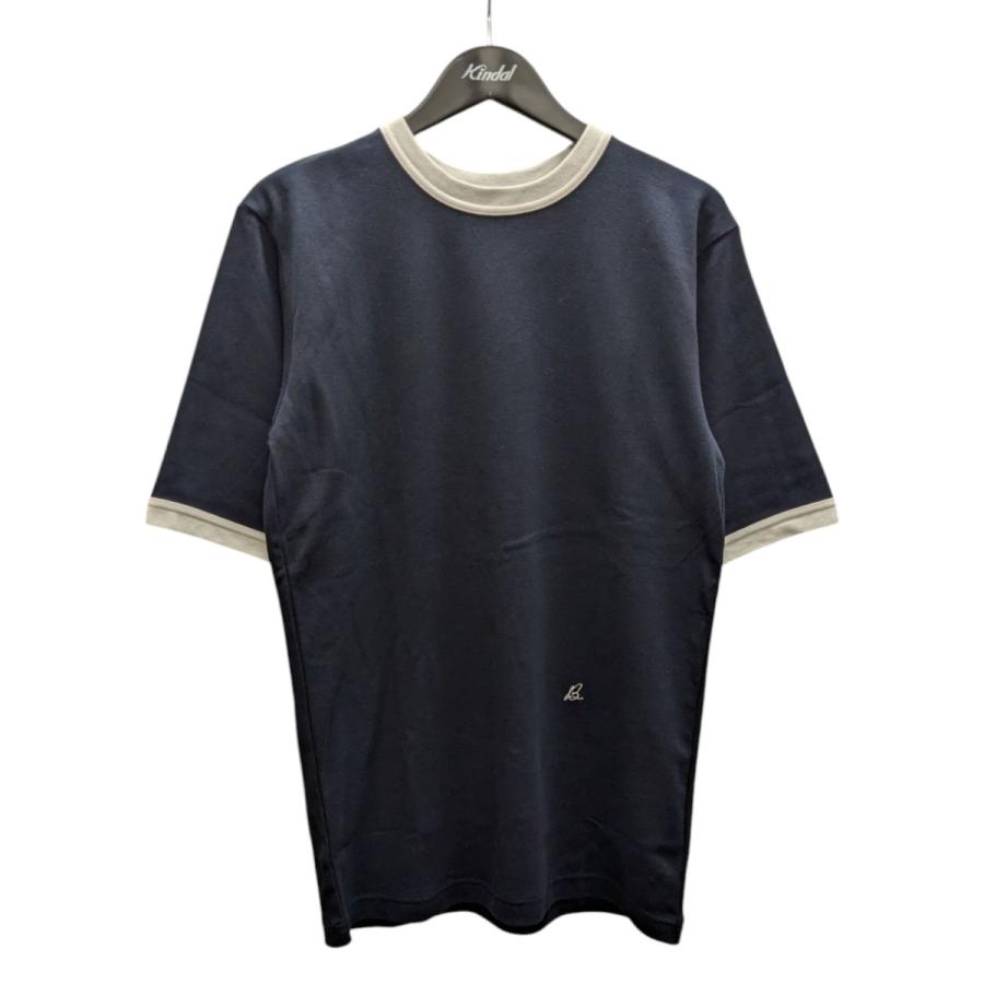 MADISON BLUE マディソンブルー 25SS BI-COLOR TRIM CREW NECK TEE MNS リンガーTシャツ ...