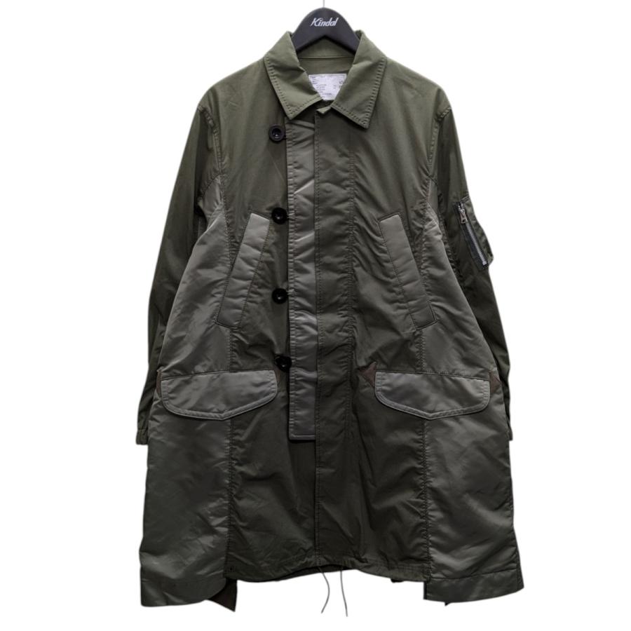 sacai サカイ MILITARY COAT ミリタリーコート オリーブ サイズ：1 : カインドオルYahoo!店 - 通販 - Yahoo!ショッピング