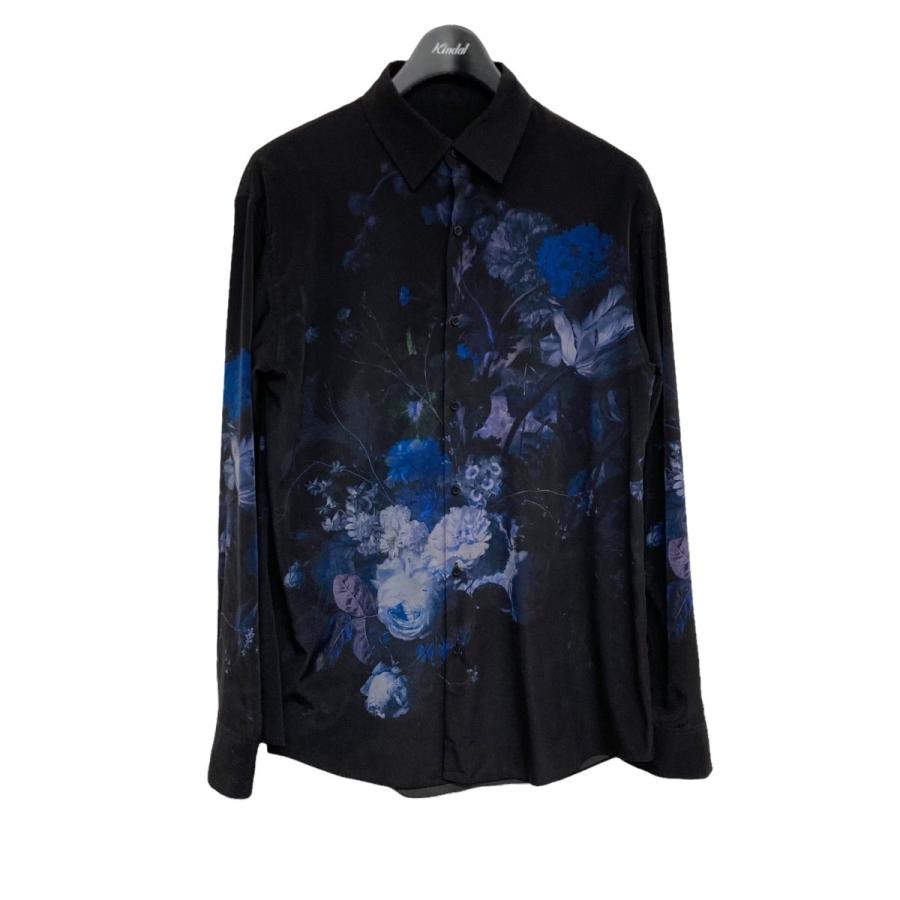 LAD MUSICIAN 「DECHINE STANDARD SHIRT」花柄スタンダードシャツ ブラック サイズ：46 (名古屋栄店) 220613 : カインドオルYahoo!店 - 通販 ...