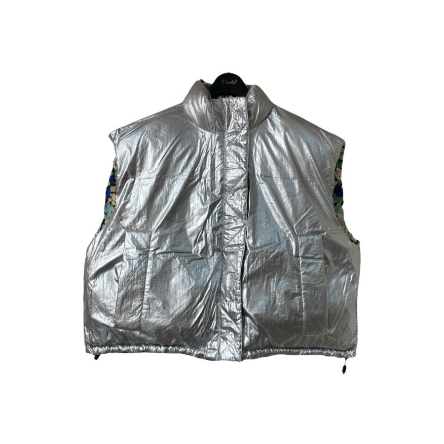 【値下げ】stine goya Eliza Vest リバーシブルダウンベスト SG4416 ブラック×シルバー サイズ：M (EC) : カインドオルYahoo!店 - 通販 - Yahoo ...