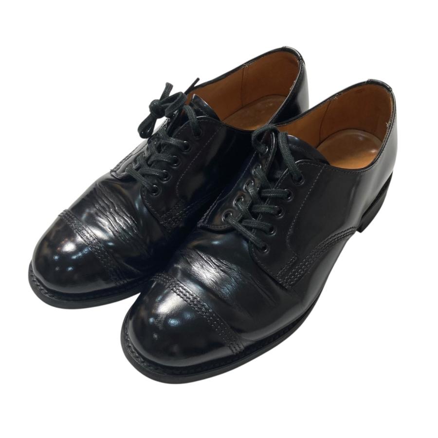 SANDERS サンダーズ MILITARY DERBY SHOE プレーントゥシューズ 1463B ブラック サイズ：6 : カインドオル ...