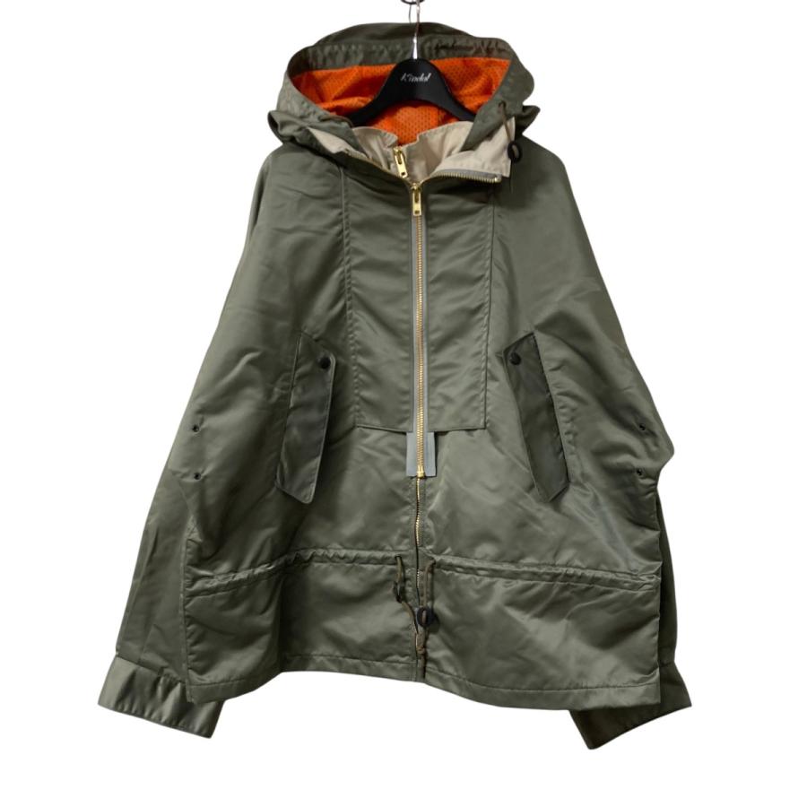 kolor / BEACON 【値下げ】kolor／BEACON 24AW MA-1ジャケット 24WBM G04134S オリーブ サイズ：3 (EC) : カインドオルYahoo!店 ...