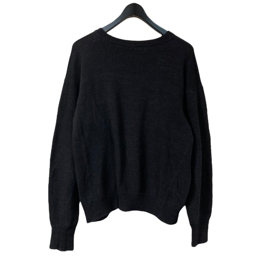 COMOLI 【値下げ】COMOLI 22SS ガンジーニット セーター V01 06003 ブラック サイズ：free (名古屋栄店) : カインドオルYahoo!店 - 通販 ...