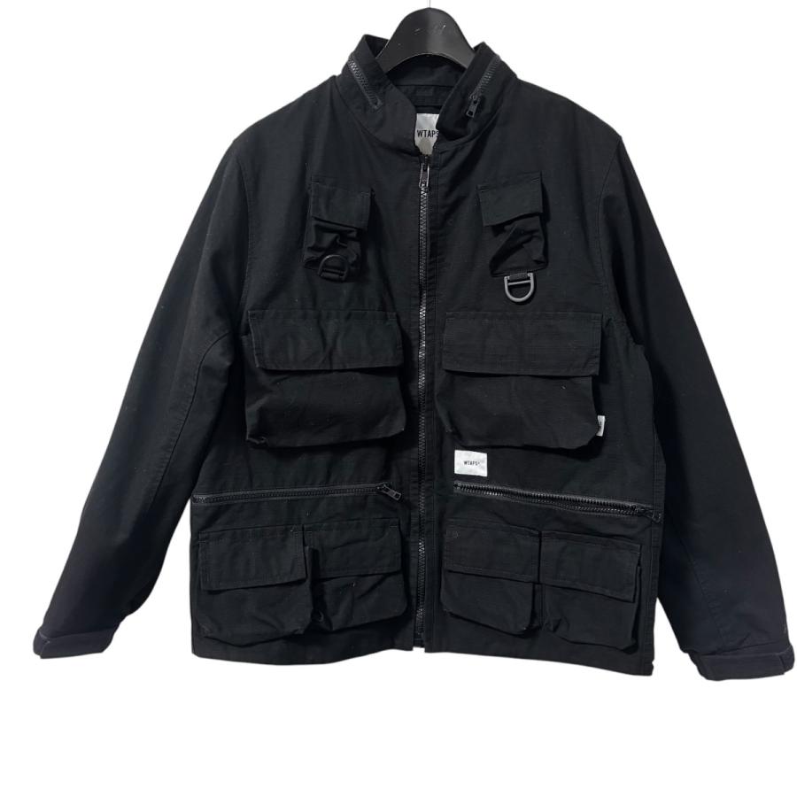WTAPS ダブルタップス 19SS MODULAR JACKET フィッシングジャケット 191BRDT JKM02 ブラック サイズ：01 : カインドオルYahoo!店 - 通販 ...