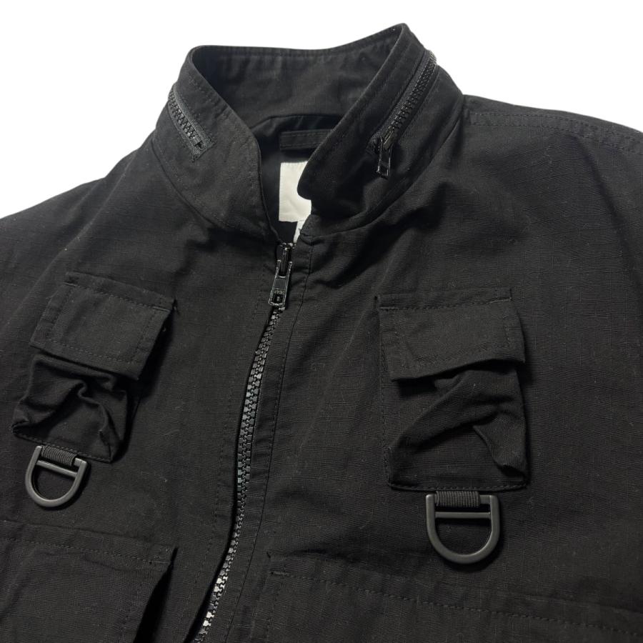 WTAPS ダブルタップス 19SS MODULAR JACKET フィッシングジャケット 191BRDT JKM02 ブラック サイズ：01 : カインドオルYahoo!店 - 通販 ...