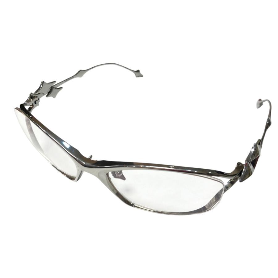 ジェント ジェントルモンスター GENTLE MONSTER デザインシルバーフレーム眼鏡 YTT02 フレーム：シルバー レンズ：クリア ...