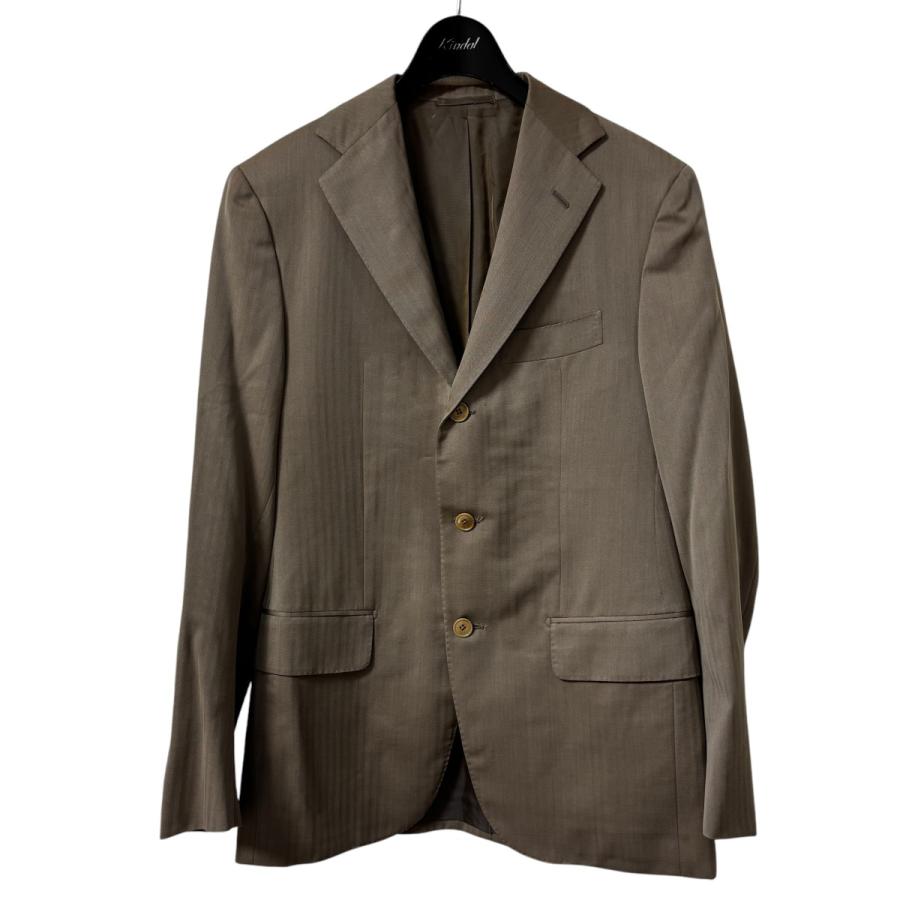 La Sartoria サルトリアパルテノペア Partenopea ウールテーラードジャケット 2145／97 ベージュ サイズ：44 : カインドオルYahoo!店 - 通販 ...