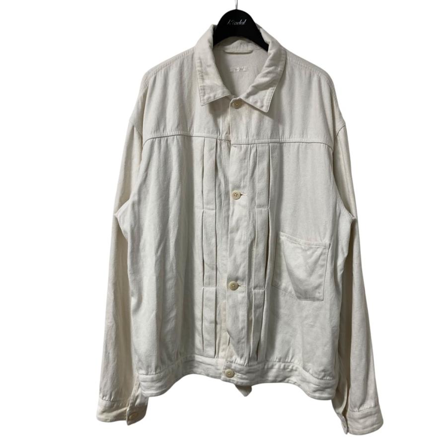 COMOLI コモリ 22SS シルクネップ TYPE-1STトラッカージャケット トラッカージャケット V01 01007 ホワイト サイズ：4 : カインドオルYahoo!店 - 通販 ...