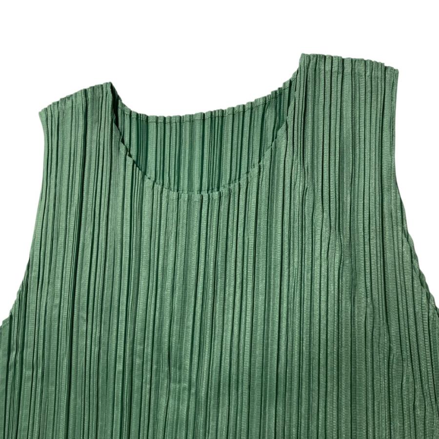 PLEATS PLEASE プリーツプリーズ 23SS ノースリーブプリーツワンピース PP31JH513 ライトグリーン サイズ：3 : カインドオルYahoo!店 - 通販 - Yahoo ...