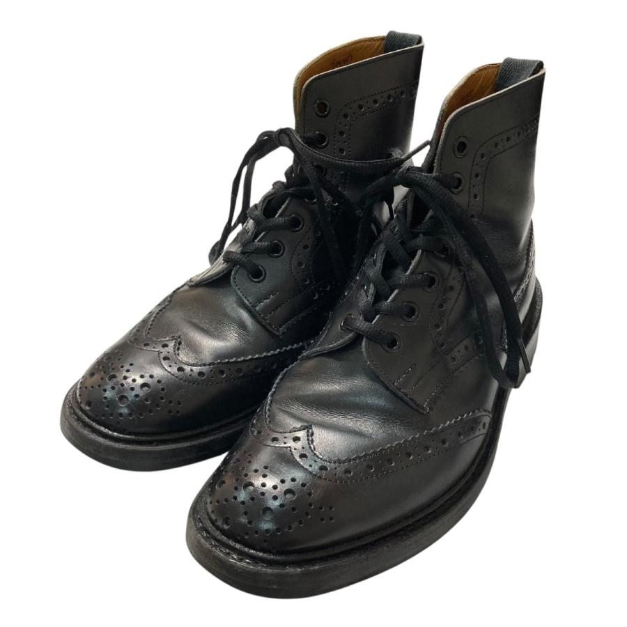 Tricker's 【値下げ】Tricker’s カントリーブーツ ウィングチップブーツ M2508 ブラック サイズ：7 (名古屋栄店) : カインドオルYahoo!店 - 通販 ...