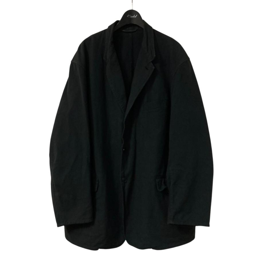 COMOLI コモリ 25SS コットンダックス ジャケット テーラードジャケット B01 01006 ブラック サイズ：2 : カインドオルYahoo!店 - 通販 - Yahoo!ショッピング