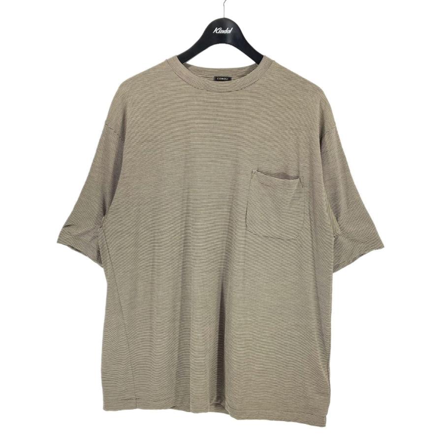 COMOLI コモリ Tシャツ ウール天竺Tシャツ ベージュ サイズ：3 : カインドオルYahoo!店 - 通販 - Yahoo!ショッピング