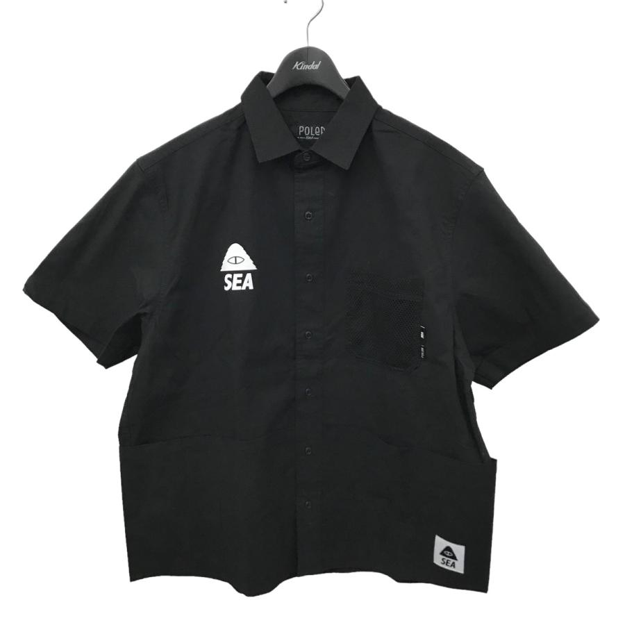 WIND AND SEA ウィンダンシー×ポーラー SEA×POLER WDS-C-PLR-SH2 半袖キャンプシャツ WDS-C-PLR-23-Q4-09 : カインドオルYahoo!店 ...