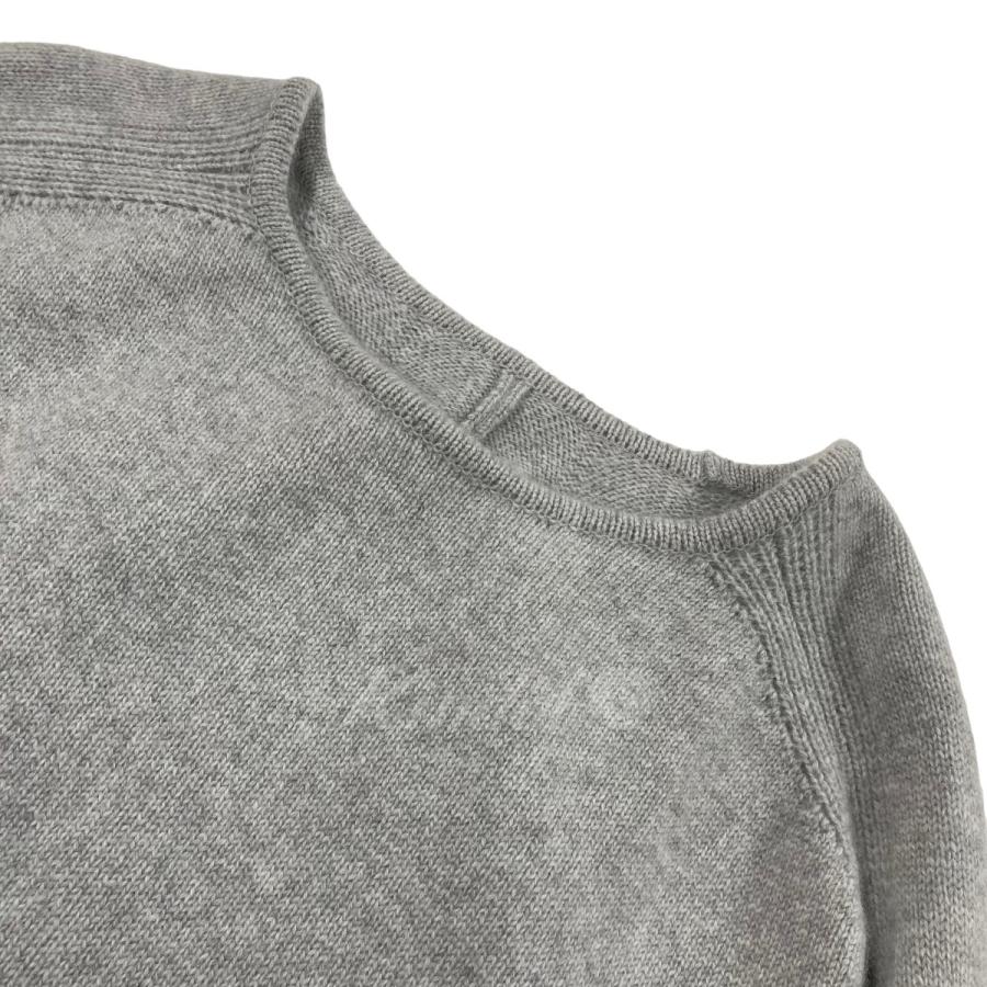 ル フィル LE PHIL 2022AW カシミヤミドルゲージケープニット グレー サイズ：Free : カインドオルYahoo!店 - 通販 - Yahoo!ショッピング