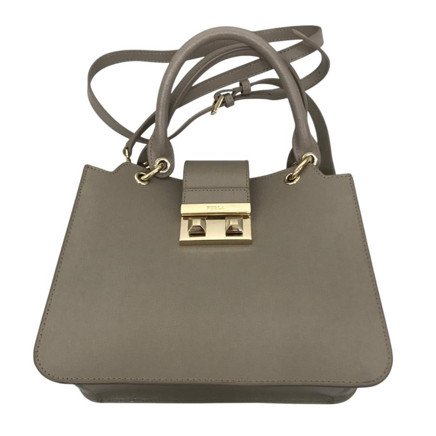 FURLA フルラ 2WAYショルダーバッグ 1028593 グレージュ : カインドオルYahoo!店 - 通販 - Yahoo!ショッピング