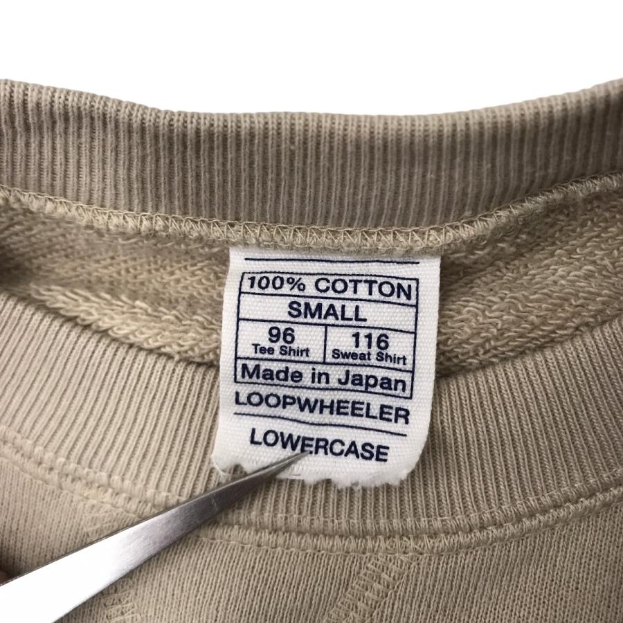 LOOPWHEELER ループウィラー トレーナー ベージュ サイズ：S : カインドオルYahoo!店 - 通販 - Yahoo!ショッピング