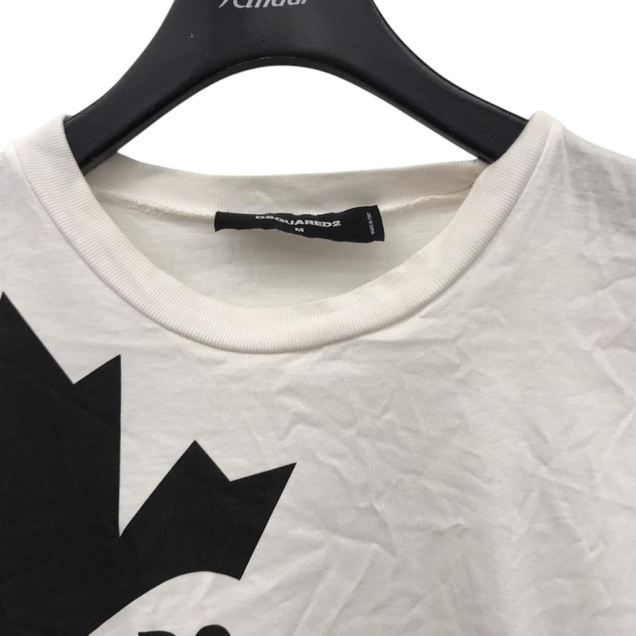 DSQUARED2 ディースクエアード Tシャツ S74GD0824 S22427 ホワイト サイズ：M : カインドオルYahoo!店 - 通販 - Yahoo!ショッピング