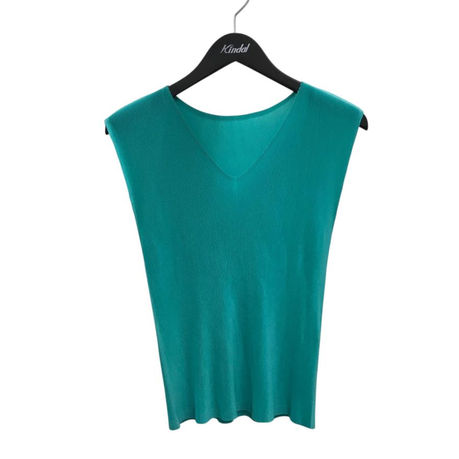 PLEATS PLEASE プリーツプリーズ ノースリーブカットソー PP63FK302 グリーン : カインドオルYahoo!店 - 通販 - Yahoo!ショッピング