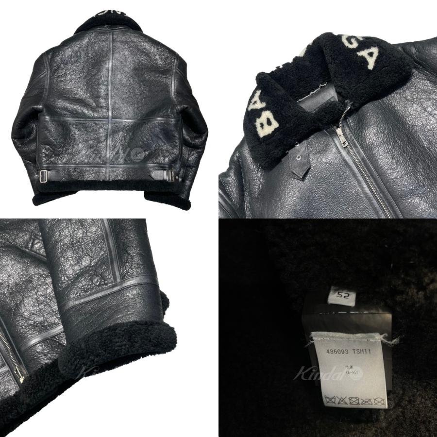 BALENCIAGA 【値下げ】BALENCIAGA ムートンレザージャケット BALENCIAGA 【値下げ】BALENCIAGA ムートンレザージャケット