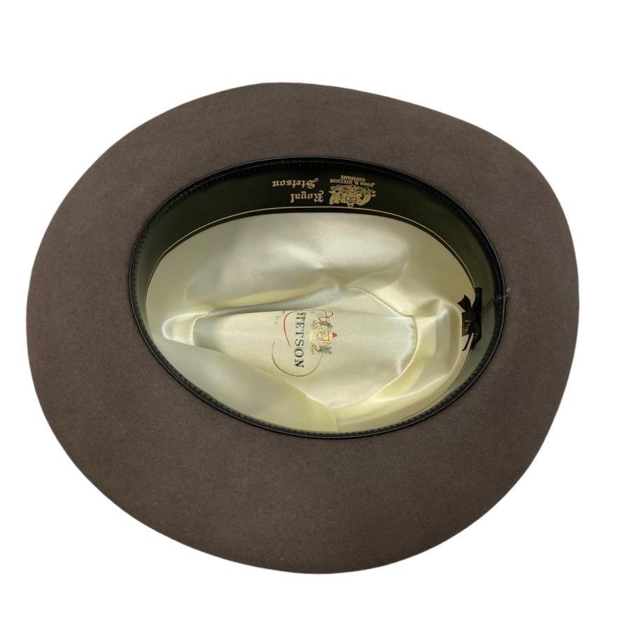 STETSON 【値下げ】STETSON 中折れハット グレー サイズ：7 1/2 (EC) : カインドオルYahoo!店 - 通販 - Yahoo!ショッピング