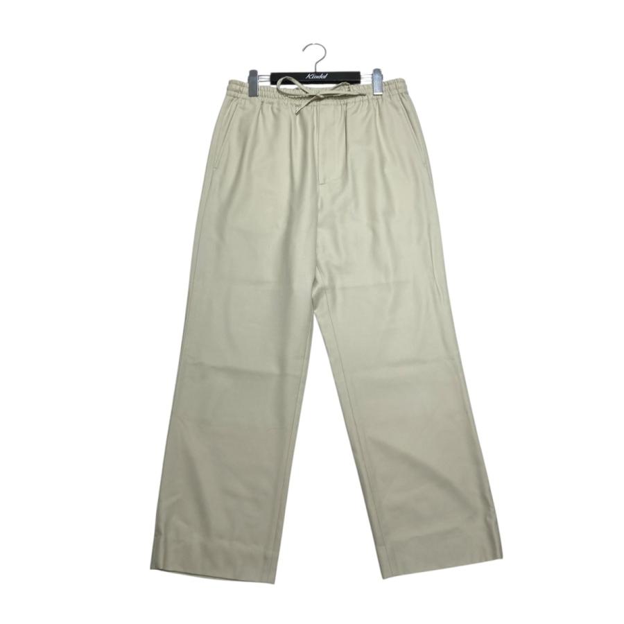 AURALEE オーラリー Super Light Wool Easy Slacks イージーパンツ A23AP02OS ライムグリーン サイズ：4 : カインドオルYahoo!店 - 通販 ...