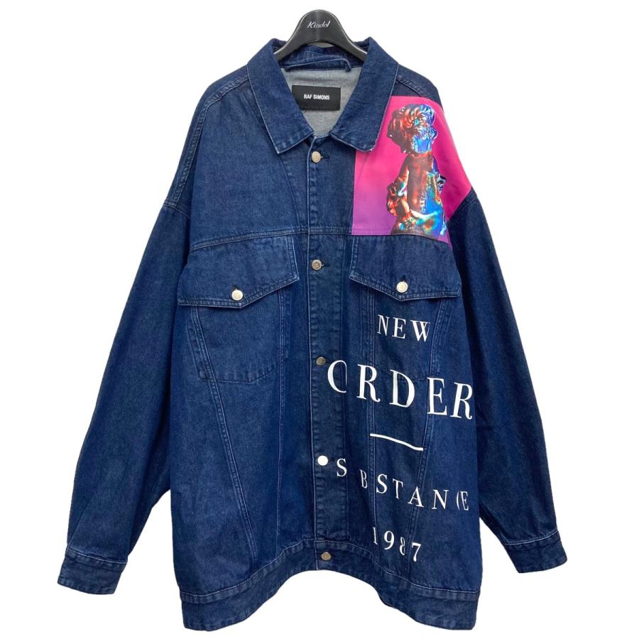 【値下げ】RAF SIMONS 「over size denim jacket」デニムジャケット インディゴ サイズ：S (渋谷神南店) : 8040000760094 : カインドオル ...