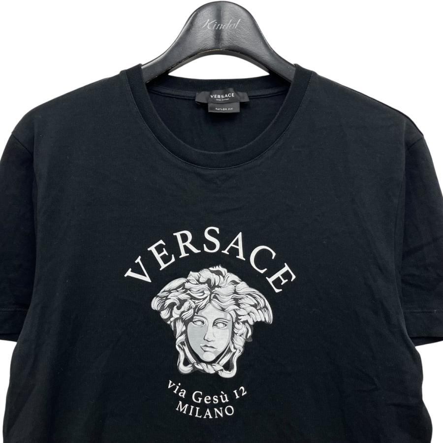 ヴェルサーチ VERSACE プリントTシャツ ブラック サイズ：XS :8040000788746:カインドオルYahoo!店 - 通販 - Yahoo!ショッピング