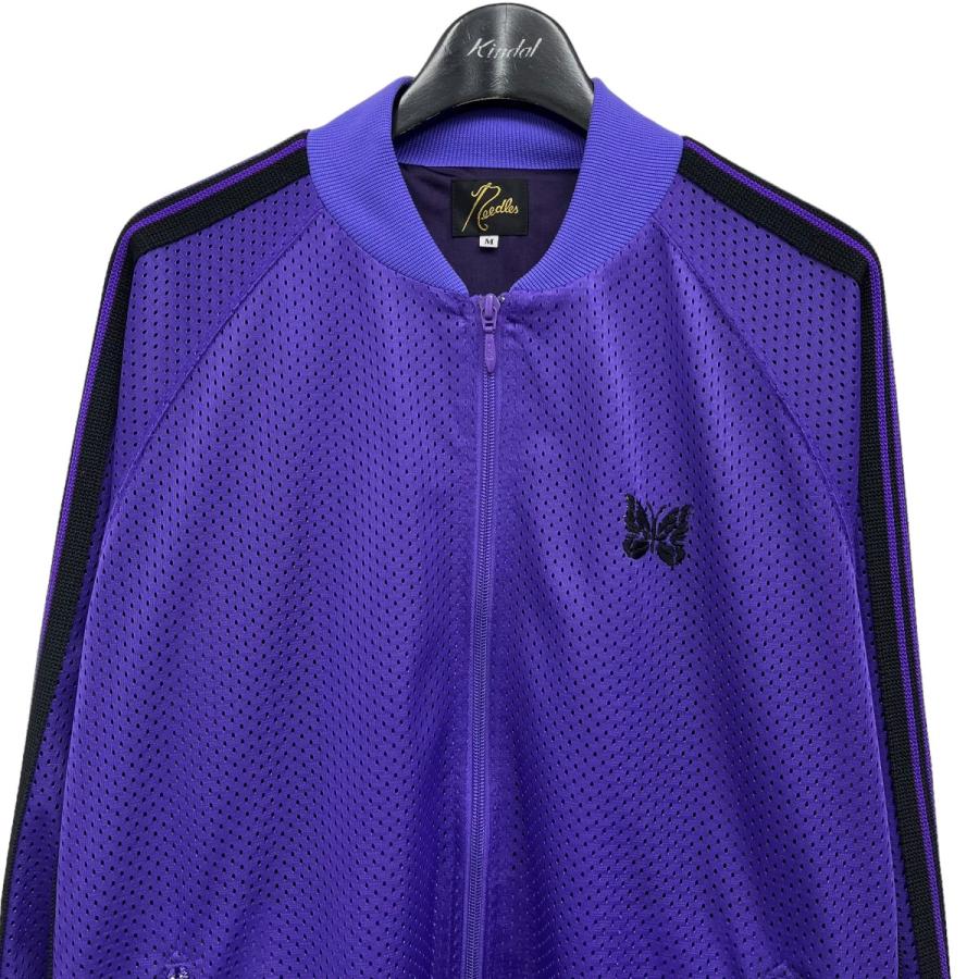 【値下げ】Needles メッシュトラックジャケット パープル サイズ：M (渋谷神南店) : 8040000796499 : カインドオルYahoo!店 - 通販 - Yahoo!ショッピング