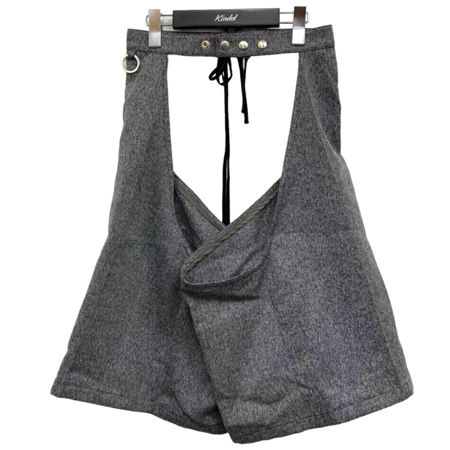 エムエーエスユー MASU 「TAILORED SHORT CHAPS」 グレー サイズ：- : カインドオルYahoo!店 - 通販 - Yahoo!ショッピング