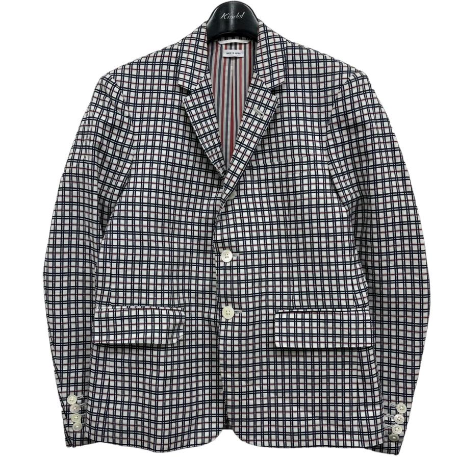 THOM BROWNE トム・ブラウン Thom Browne テーラードジャケット ホワイト サイズ：1 : カインドオルYahoo!店 - 通販 - Yahoo!ショッピング