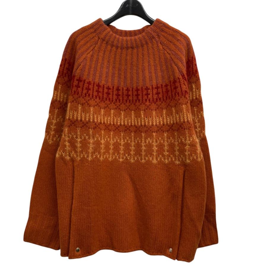 タム Tamme MORRISON NORDIC KNIT ノルディックセーター オレンジ サイズ：1 : カインドオルYahoo!店 - 通販 - Yahoo!ショッピング