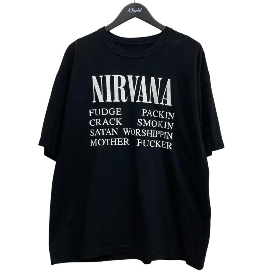 NEIGHBORHOOD ネイバーフッド NIRVANAプリントTシャツ ブラック サイズ：L : カインドオルYahoo!店 - 通販 - Yahoo!ショッピング