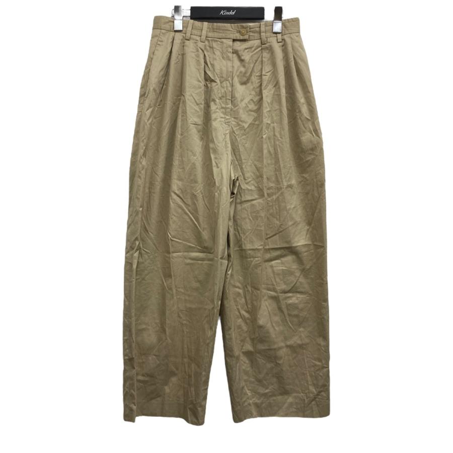 THE ROW ザロウ MARIAN PANTS チノパン ベージュ サイズ：8 : カインドオルYahoo!店 - 通販 - Yahoo!ショッピング