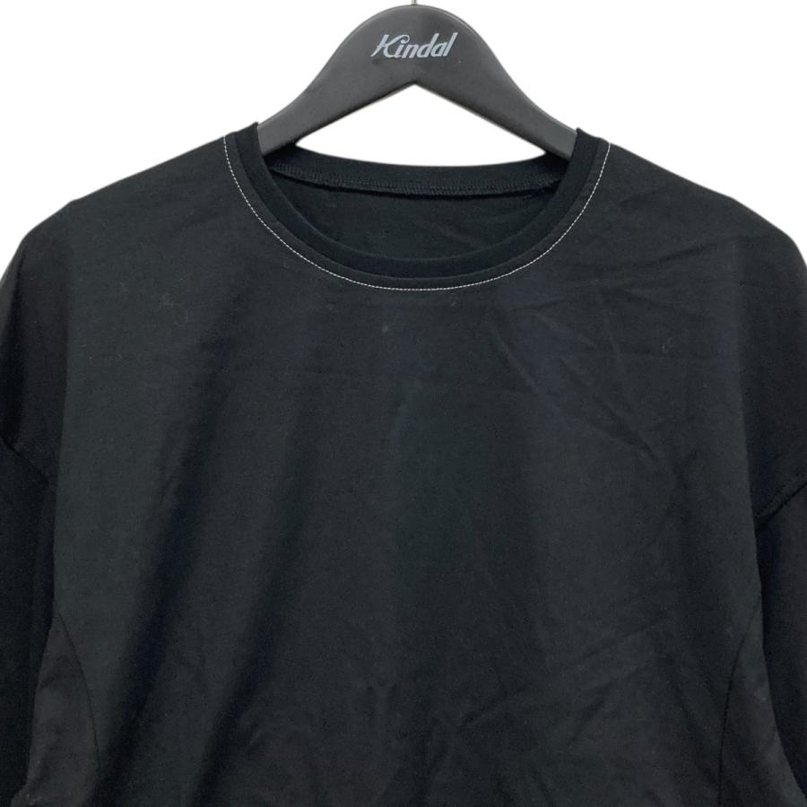 MAISON SPECIAL メゾンスペシャル Cocoon Sleeve Long T-shirt ロングスリーブカットソー ブラック : カインドオルYahoo!店 - 通販 ...