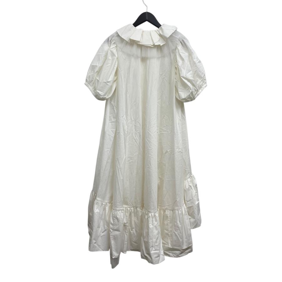 vv ヴィヴィアーノ VIVIANO TULLE LAYERED PUFF SLEEVE DRESS チュールレイヤードパフスリーブドレス ホワイト サイズ : カインドオルYahoo!店 ...
