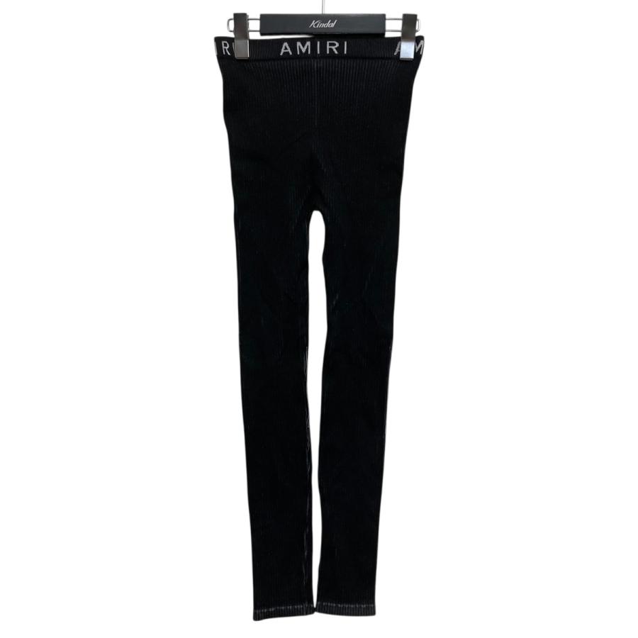 AMIRI アミリ Seamless logo leggings ニットパンツ ブラック サイズ：42(ITALY) : カインドオルYahoo!店 - 通販 - Yahoo!ショッピング