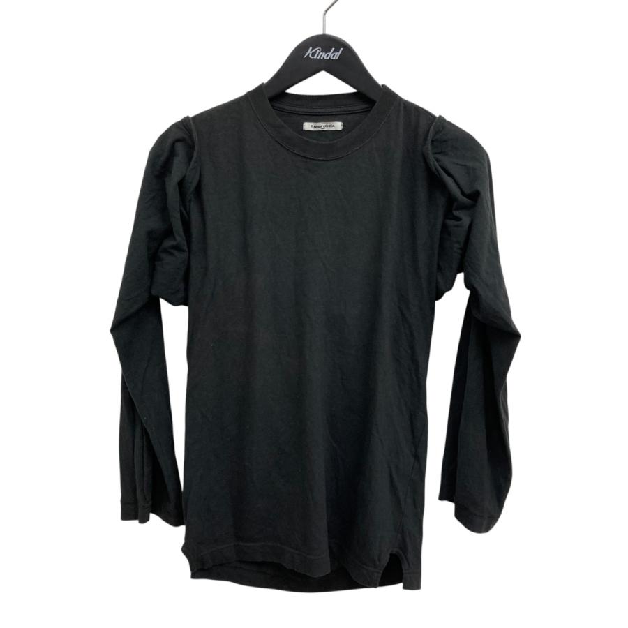 FUMIKA_UCHIDA フミカウチダ FUMIKA UCHIDA 変形カットソー ブラック サイズ：S : カインドオルYahoo!店 - 通販 - Yahoo!ショッピング