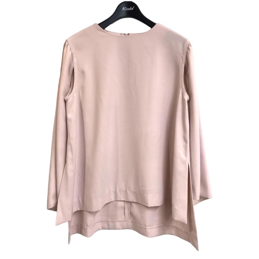【値下げ】SATOKA 「Calla」ケープブラウス ピンク サイズ：F (EC) : カインドオルYahoo!店 - 通販 - Yahoo!ショッピング