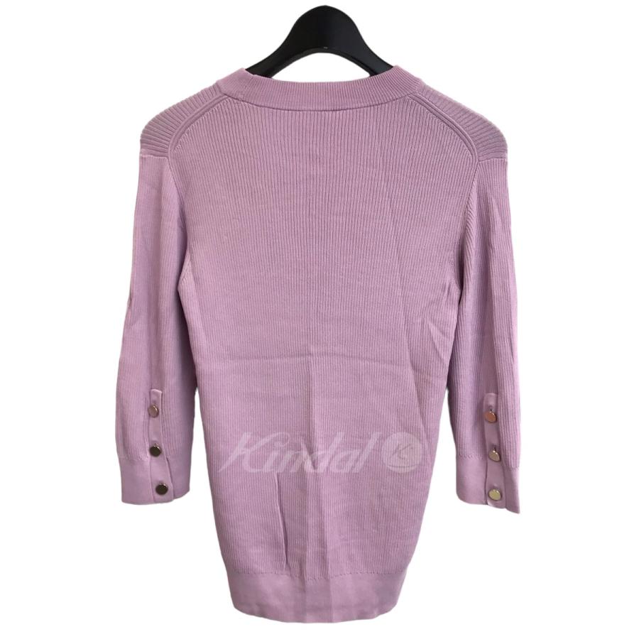 GRACE CLASS 【値下げ】GRACE class リブニットトップ ラベンダー サイズ：36 (EC) : カインドオルYahoo!店 - 通販 - Yahoo!ショッピング