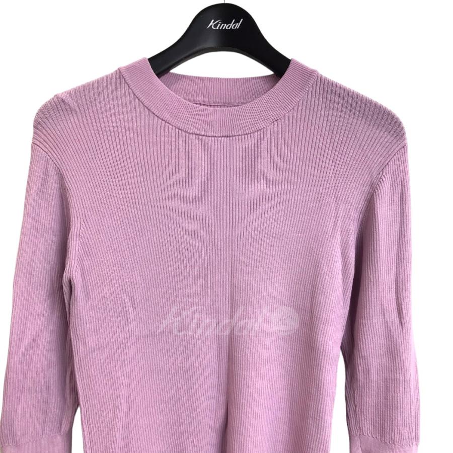 【値下げ】GRACE class リブニットトップ ラベンダー サイズ：36 (EC) :8042000333902:カインドオルYahoo!店 - 通販 - Yahoo!ショッピング