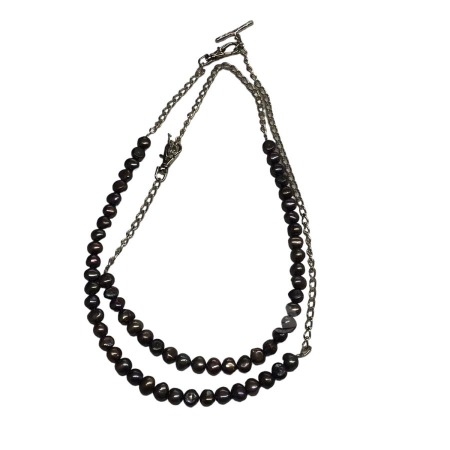 【値下げ】Preek パールネックレス 1882-699-0428-0900 ブラック×シルバー (銀座店) : 8042000385451 : カインドオルYahoo!店 - 通販 ...