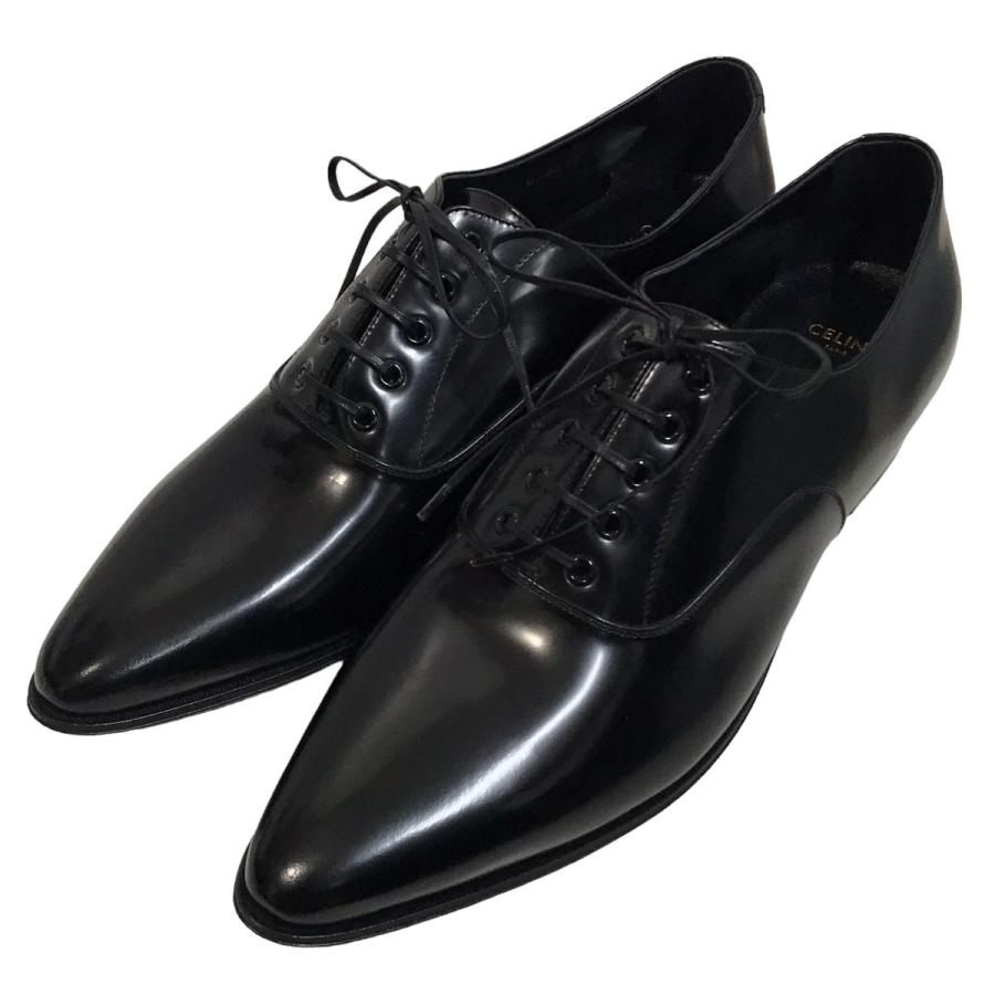 CELINE 【値下げ】CELINE レザーシューズ ブラック サイズ：44 (銀座店) : カインドオルYahoo!店 - 通販 - Yahoo!ショッピング
