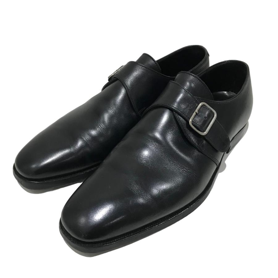 GEORGE CLEVERLEY 【値下げ】George Cleverley モンクストラップシューズ ブラック サイズ：7E (EC) : カインドオルYahoo!店 - 通販 ...