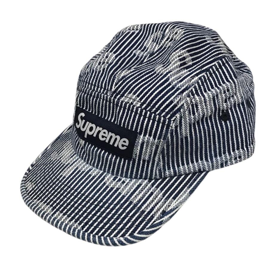 シュプリーム Supreme 24SS Denim Camp Cap デニムストライプキャップ : 8042000548436 : カインドオルYahoo!店 - 通販 - Yahoo!ショッピング