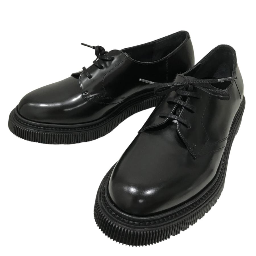 アデュー ADIEV レザーシューズ ブラック サイズ：42 : カインドオルYahoo!店 - 通販 - Yahoo!ショッピング