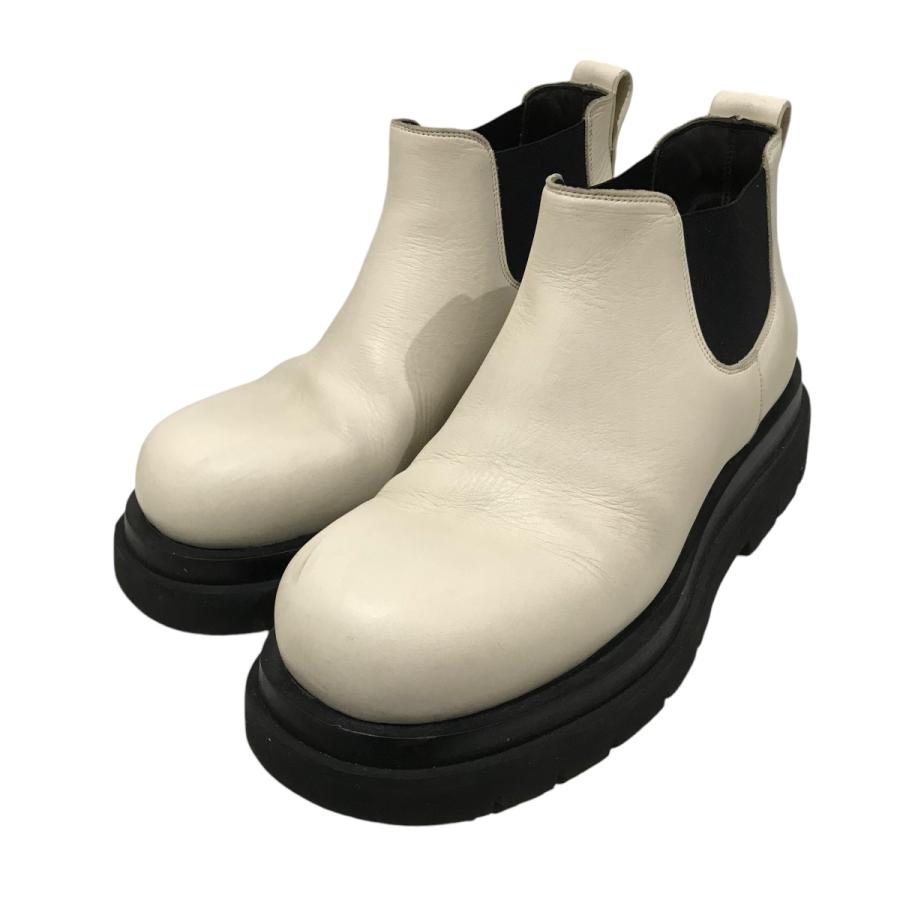 BOTTEGA VENETA 【値下げ】BOTTEGA サイドゴアブーツ ホワイト サイズ：40 (EC) : カインドオルYahoo!店 - 通販 - Yahoo!ショッピング